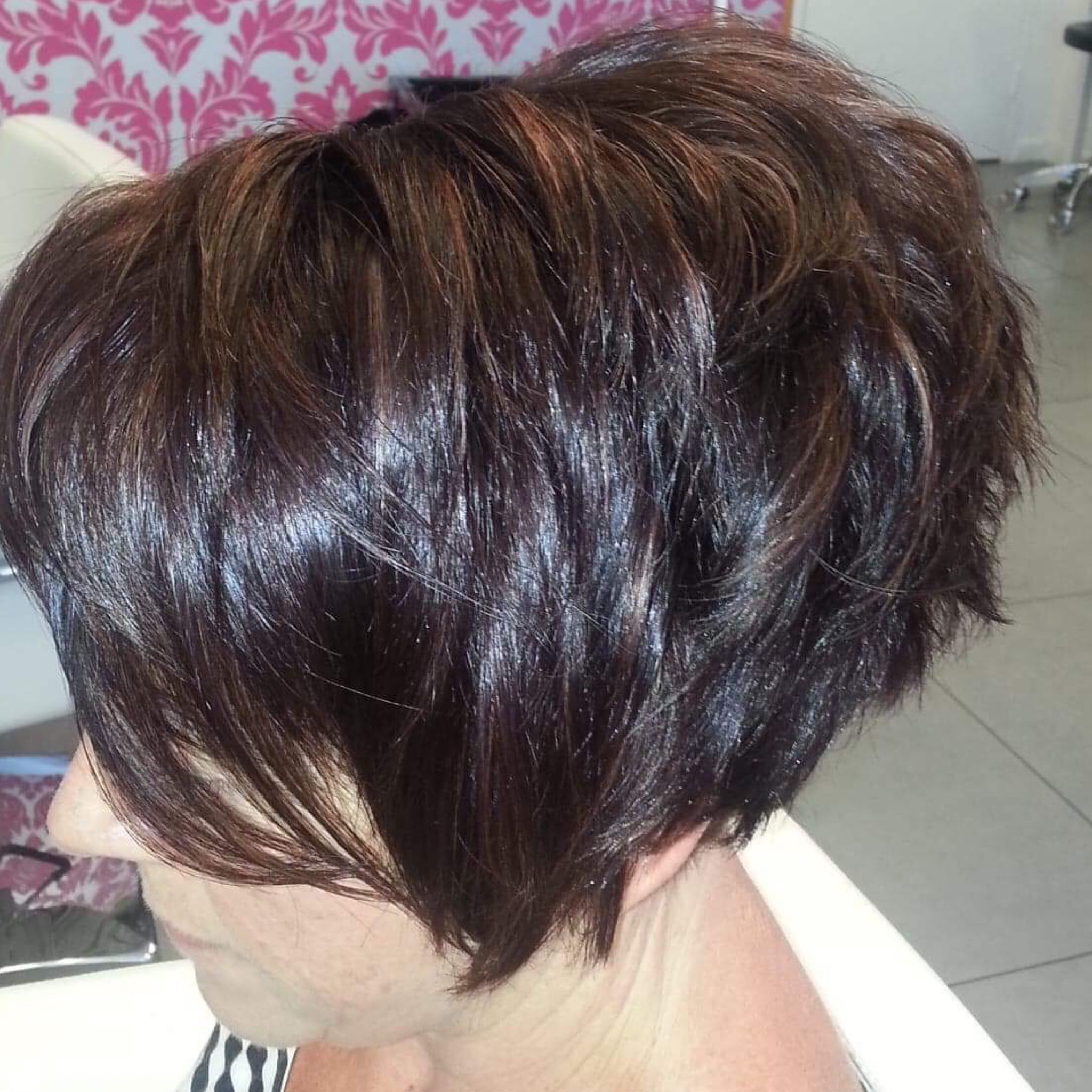 Mix Cocktail colour and Between Highlight modern Cut and Blow dry - Art ...