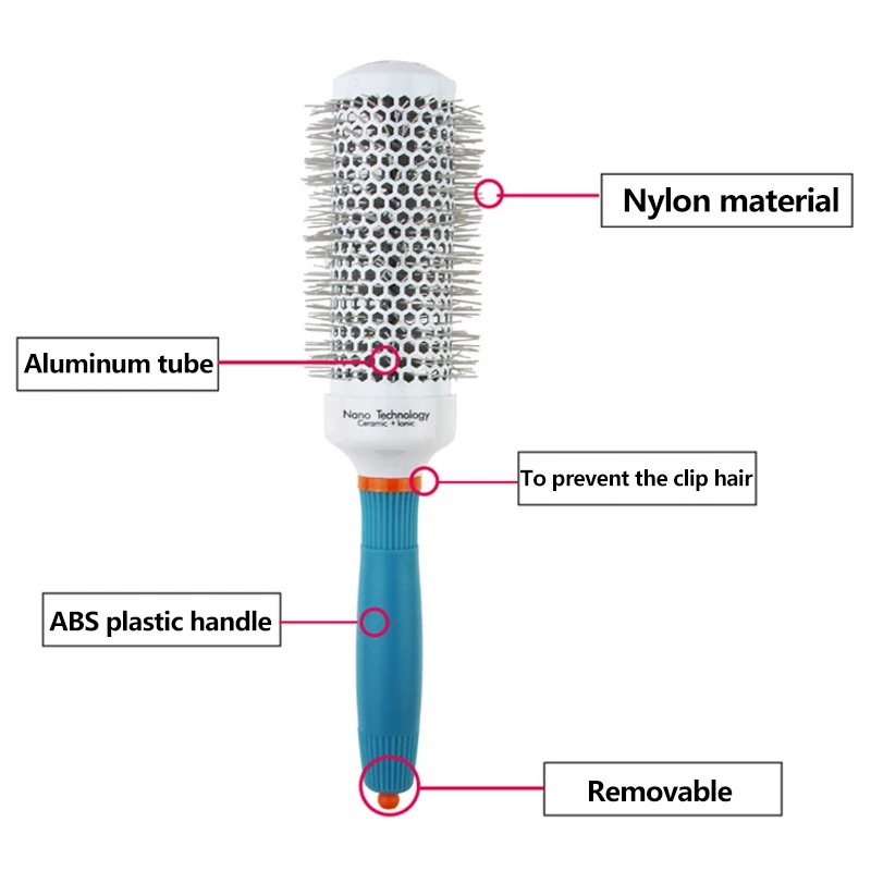 Hair Styling Brushes with Thermal Nano Technology - Art Hair Extension
