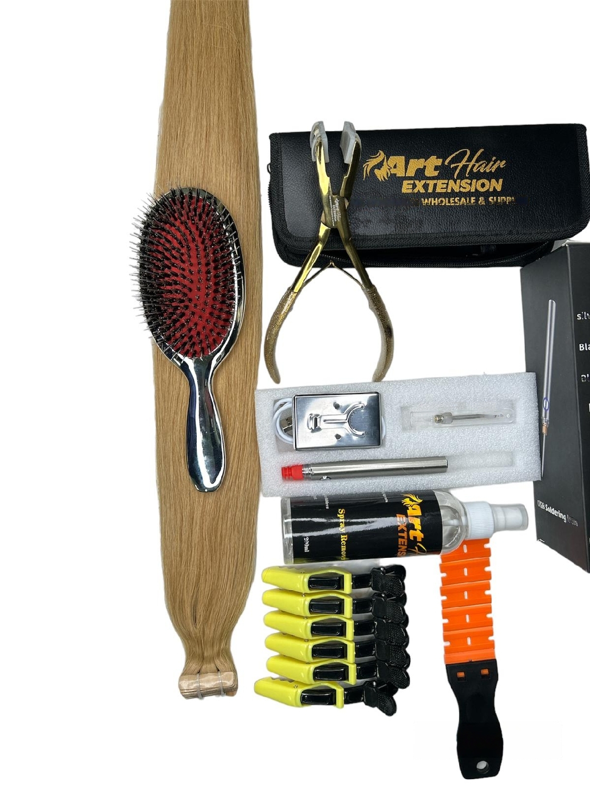 Achieve Salon-Quality Hair at Home: Tape-In Hair Extension Starter Kit